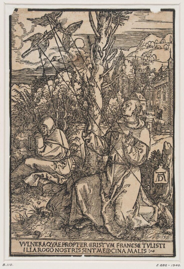 St Francis Receiving the Stigmata | Dürer, Albrecht | V&A Explore The ...
