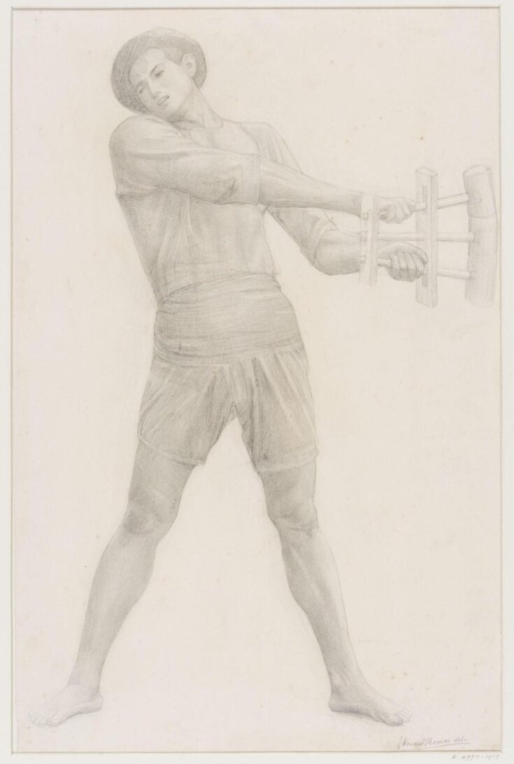Study of a youth | Thomas, J Havard | V&A Explore The Collections