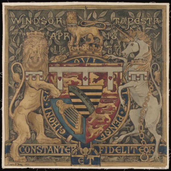 Tapestry Design | Lewis Foreman Day | V&A Explore The Collections