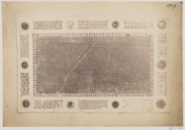 Church and Altar Decoration - Altar-slab of red Porphyry with border of ...