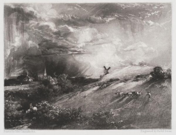 SUMMER AFTERNOON - AFTER A SHOWER | Constable, John RA | Lucas, David | Constable, John RA | V&A ...