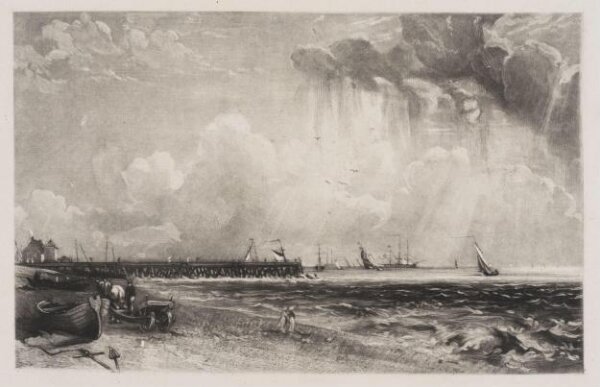 Yarmouth Pier, Norfolk | Constable, John RA | Lucas, David | Constable ...