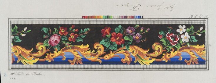 Pattern for Berlin wool-work | Dansey, Helen | V&A Explore The Collections