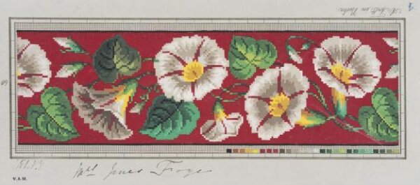 Design for Berlin Wool Work | V&A Explore The Collections