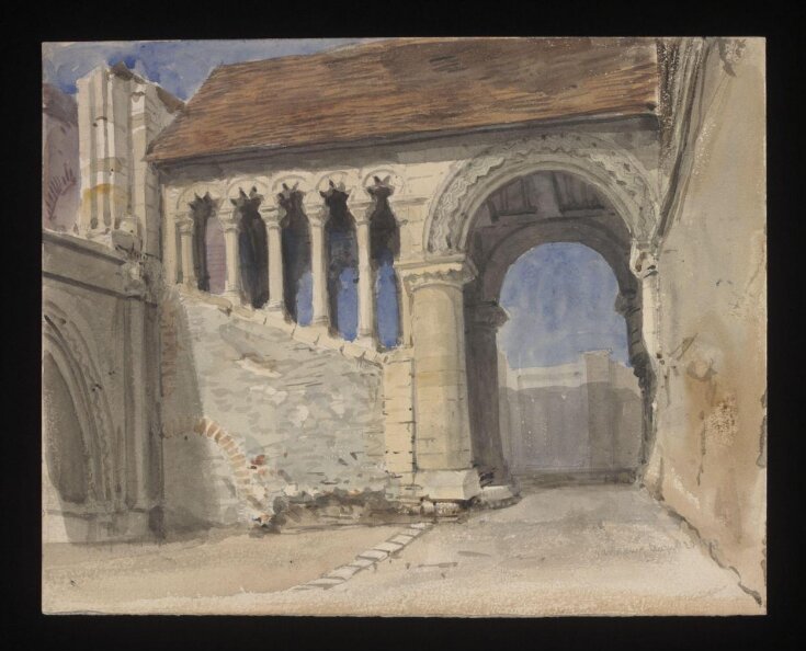Watercolour drawing by the Grieve family, probably by Thomas Grieve ...