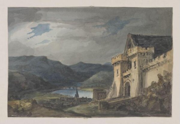 Set design by the Grieve family, probably by John Henderson Grieve ...
