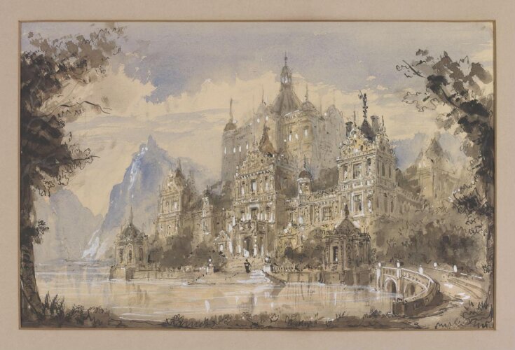 Set design by the Grieve family, probably by John Henderson Grieve ...
