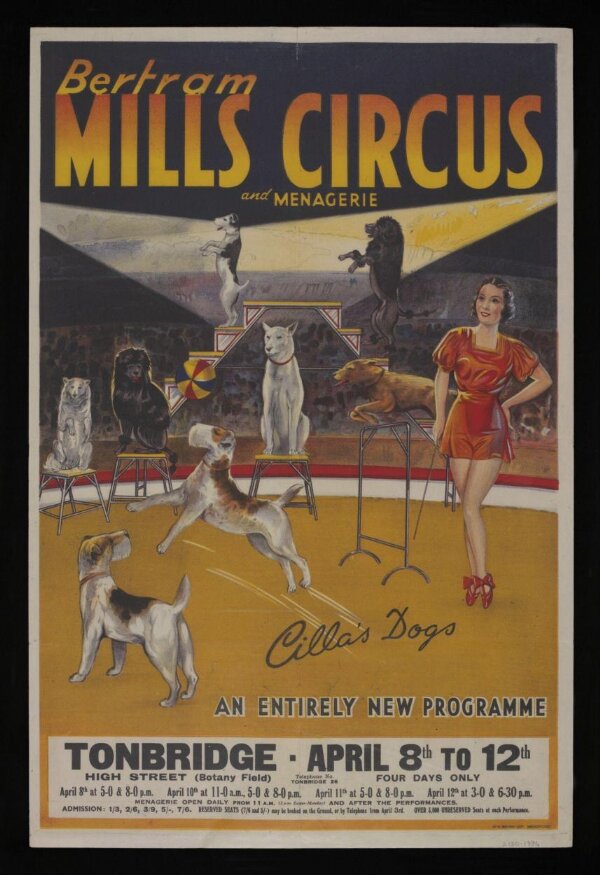 Bertram Mills poster | V&A Explore The Collections