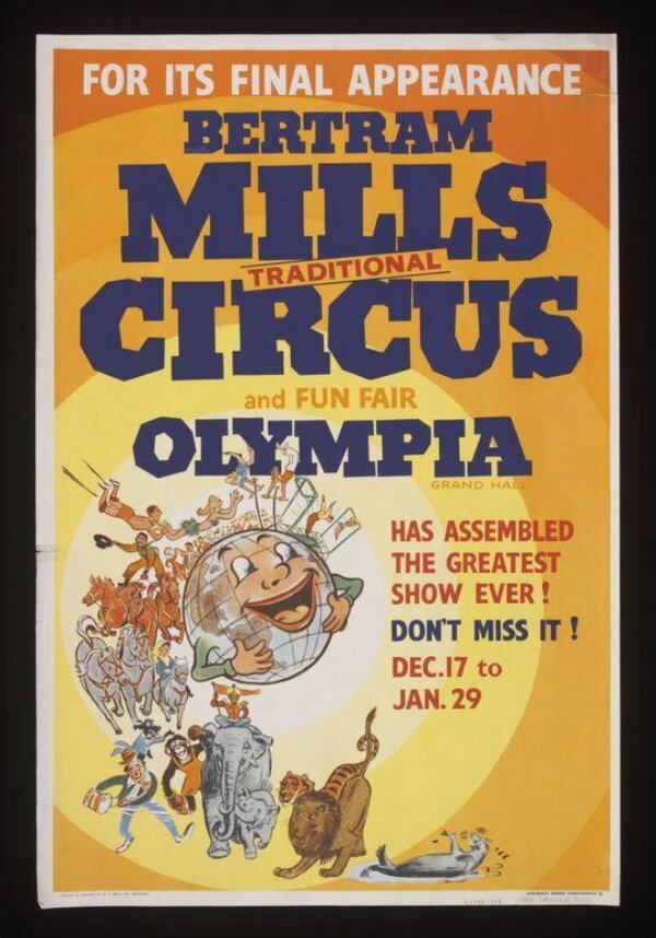 Bertram Mills poster | V&A Explore The Collections