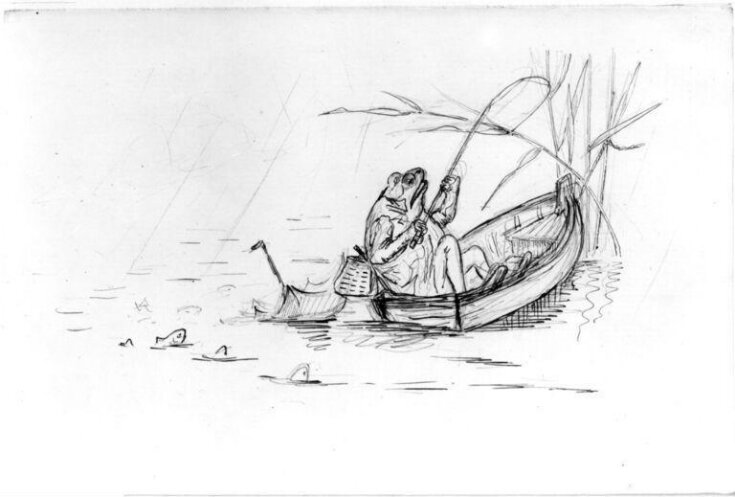 The frog nearly catches a fish | Beatrix Potter | V&A Explore The ...