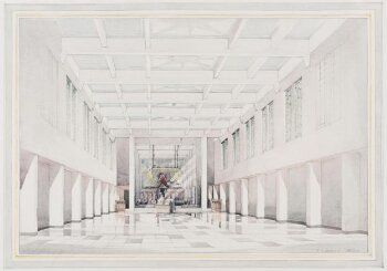 Church Interior Design Drawing