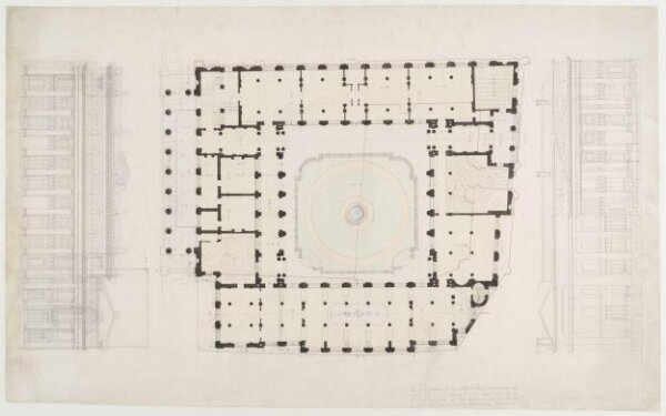 Design for the New University Library, Cambridge | Charles Robert ...