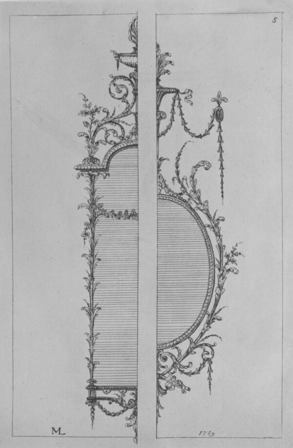 A New Book of Pier-frame's, Oval's, Gerandole's, Table's &c. [sic ...