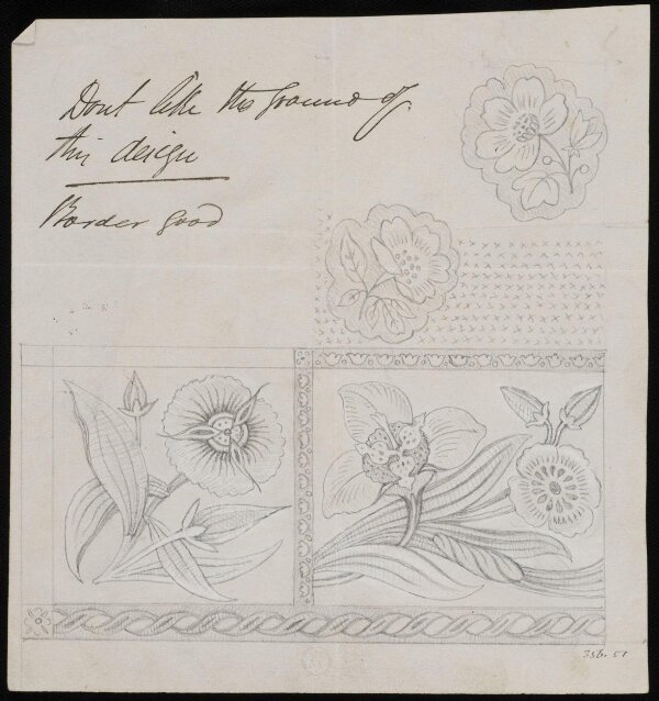 Textile Design | Joseph Neil Paton | V&A Explore The Collections