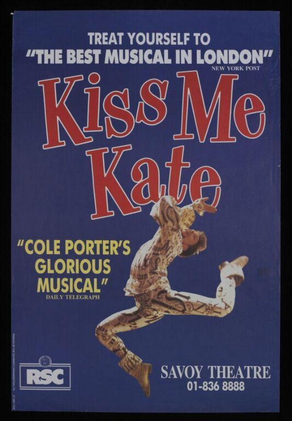 Kiss Me Kate poster | V&A Explore The Collections