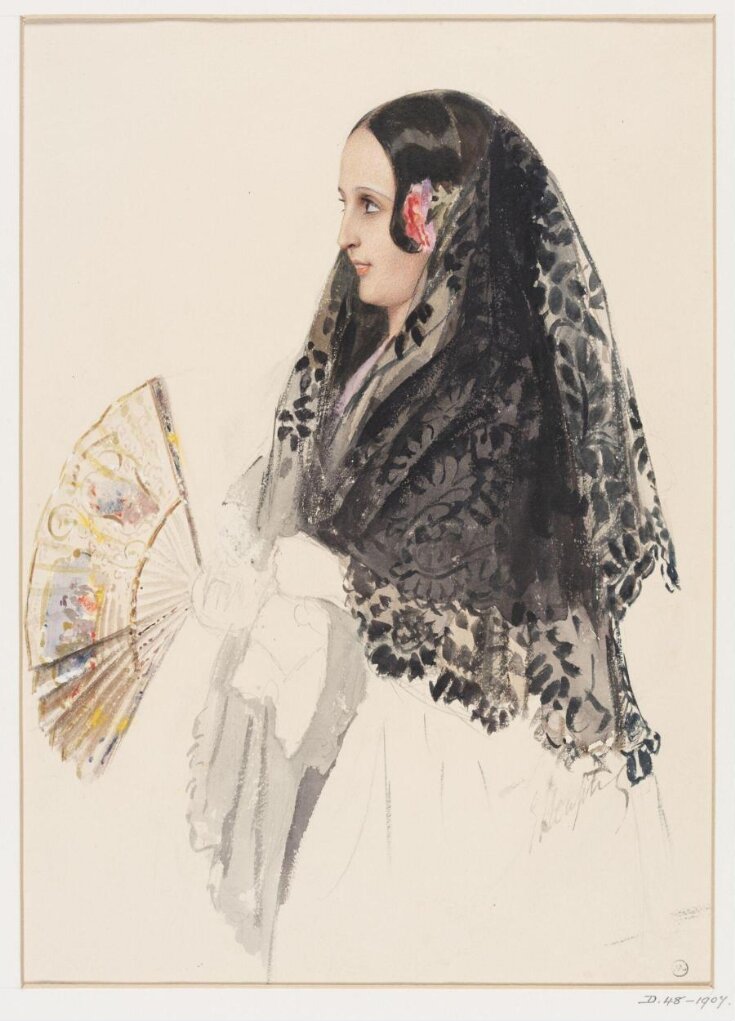 Bust of a Spanish Lady with Mantilla | Murray, Elizabeth | V&A Explore ...