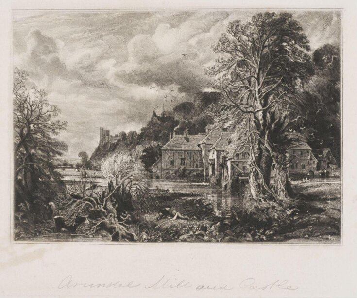 Arundel Mill and Castle | Bohn, Henry George | Lucas, David | Constable, John RA | V&A Explore ...