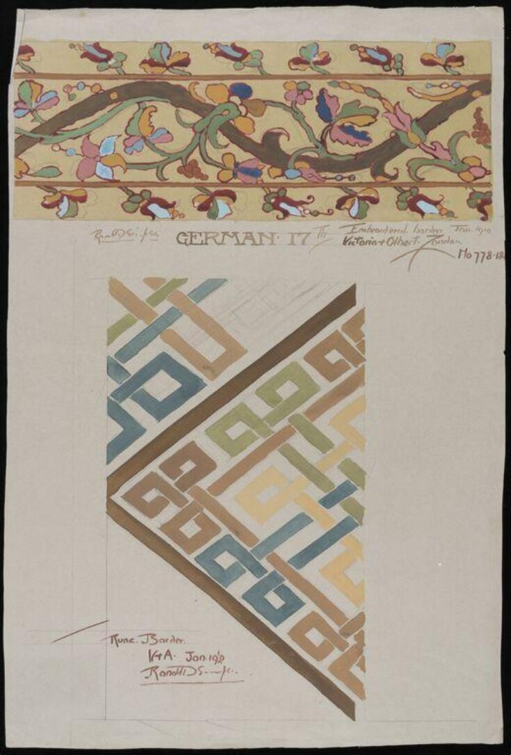 Textile Design | Ronald Simpson | V&A Explore The Collections