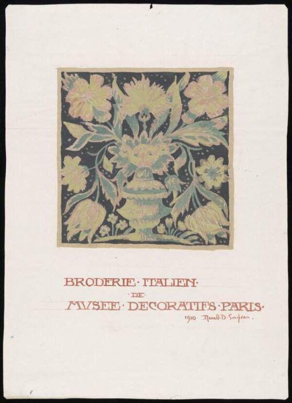 Textile Design | Ronald Simpson | V&A Explore The Collections