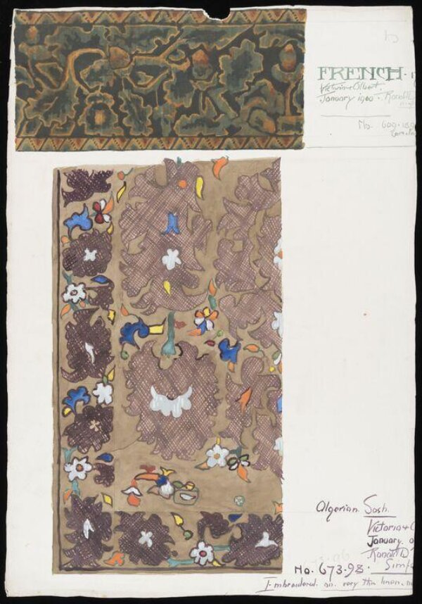 Textile Design | Ronald Simpson | V&A Explore The Collections