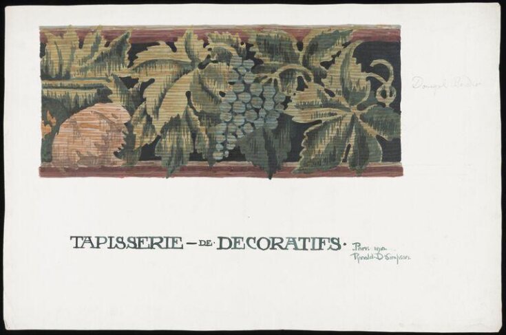 Textile Design | Ronald Simpson | V&A Explore The Collections