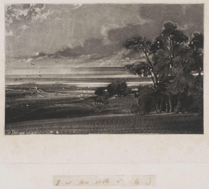 Unidentified landscape | Lucas, David ? | V&A Explore The Collections