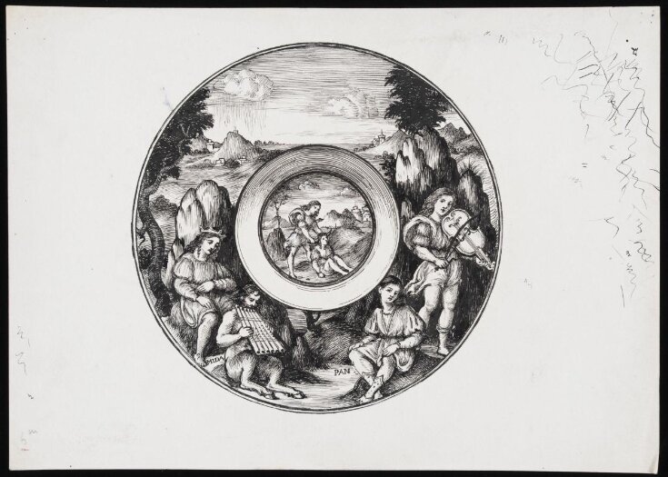 Apollo, Pan and Midas | Wallis, Henry | V&A Explore The Collections