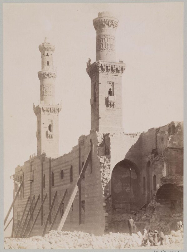 The funerary khanqah of Mamluk Sultan al-Nasir Faraj ibn Barquq, Cairo | Lekegian | V&A Explore ...