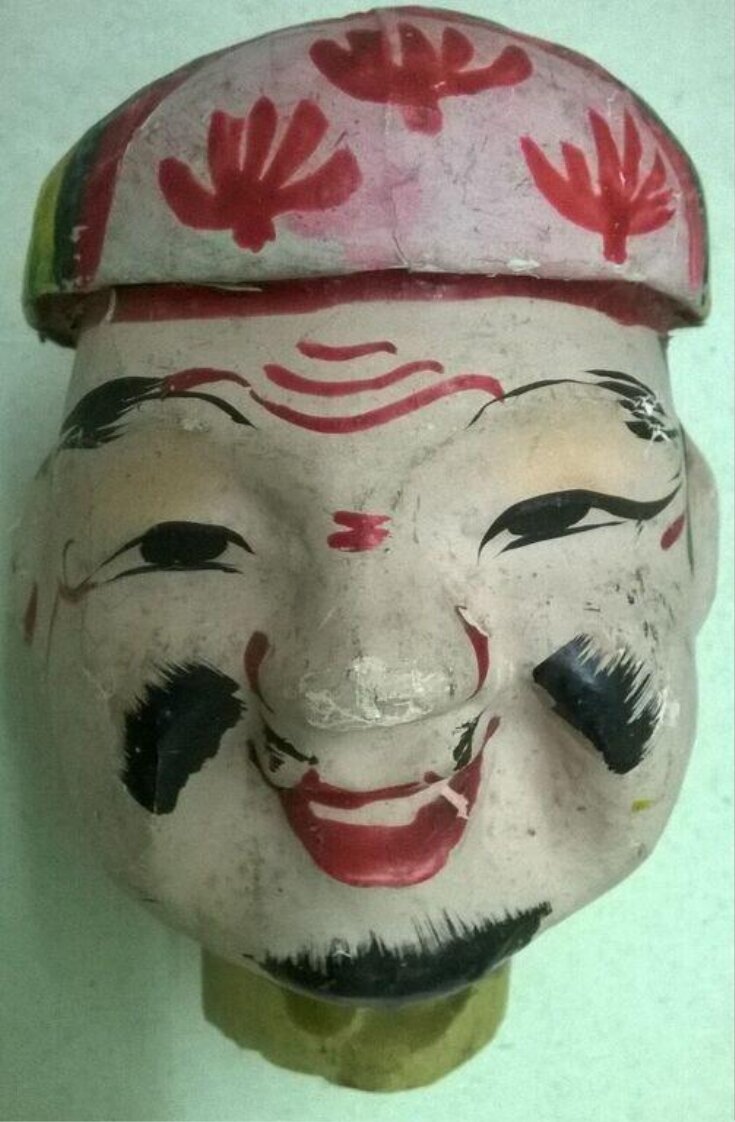 Papier m ch Puppet Head Unknown V A Explore The Collections