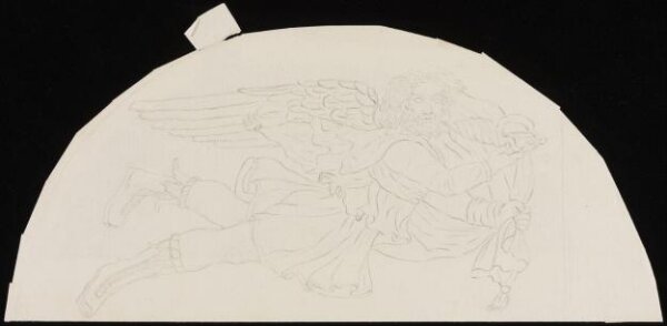 Angel with conch shell as horn | Unknown | V&A Explore The Collections