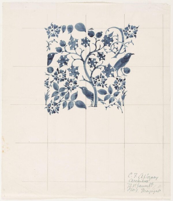 Textile Design | C. F. A. Voysey | V&A Explore The Collections