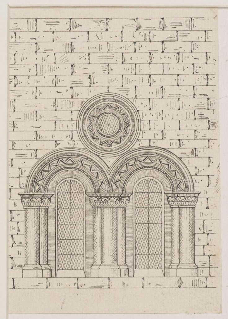 Drawing of window types of the 12th to 15th centuries | Capronnier | V ...