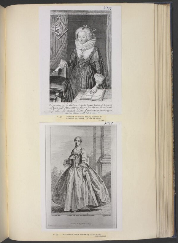 Frances, Duchess of Richmond and Lennox | Willem van de Passe | V&A ...