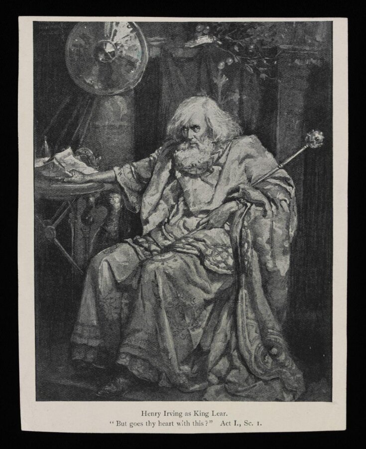 King Lear | Bernard Partridge | Henry Irving | V&A Explore The Collections