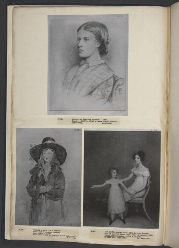 Miss Louisa Oakley | Octavius Oakley | V&A Explore The Collections