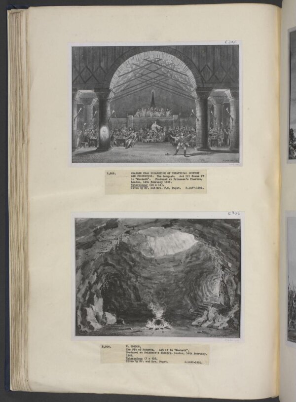 designs for Macbeth | W. Gordon | V&A Explore The Collections
