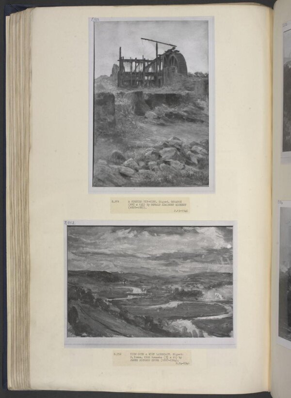 View over a wide landscape | James Dickson Innes | V&A Explore The ...