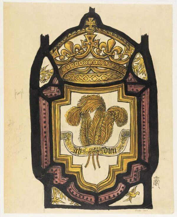 Badge of the Prince of Wales | Frederick Sydney Eden | V&A Explore The ...