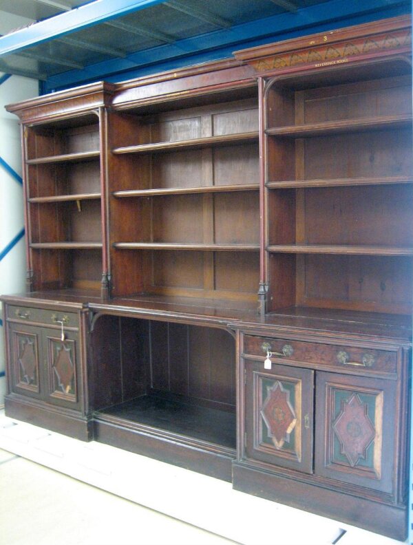 Bookcase | unknown | Waterhouse, Alfred | V&A Explore The Collections