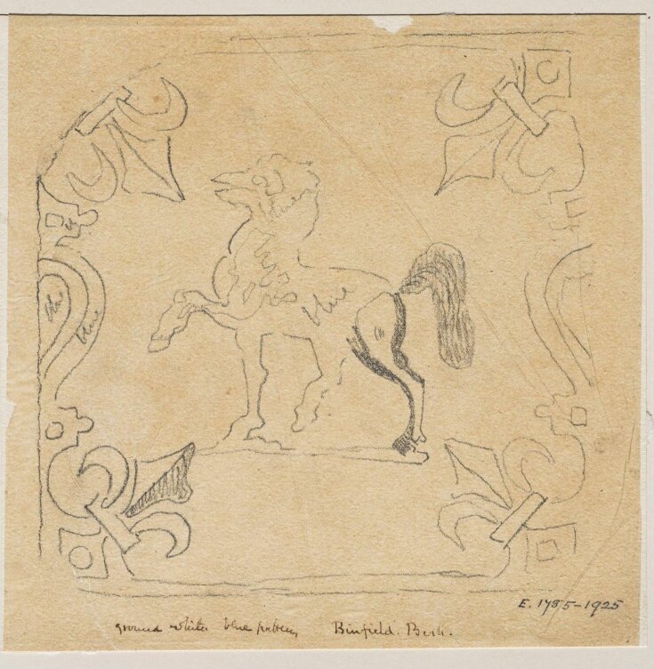 Drawing | Franks, Augustus | V&A Explore The Collections