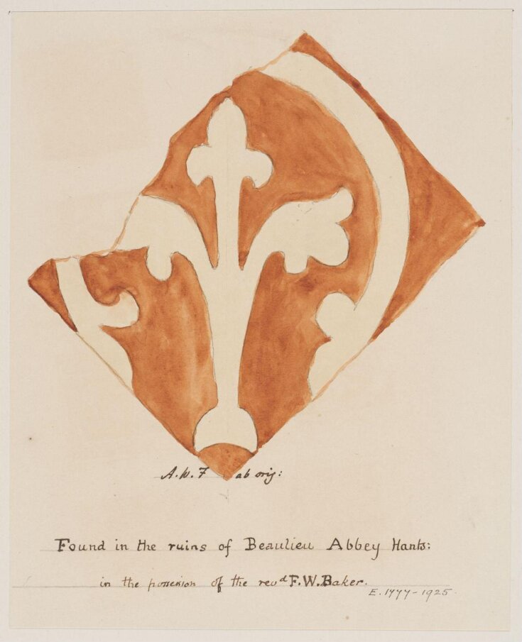 Drawing | Franks, Augustus | V&A Explore The Collections