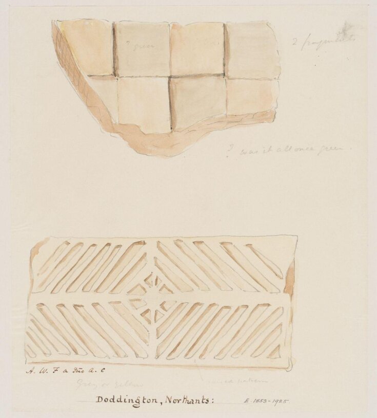 Drawing | Franks, Augustus | V&A Explore The Collections