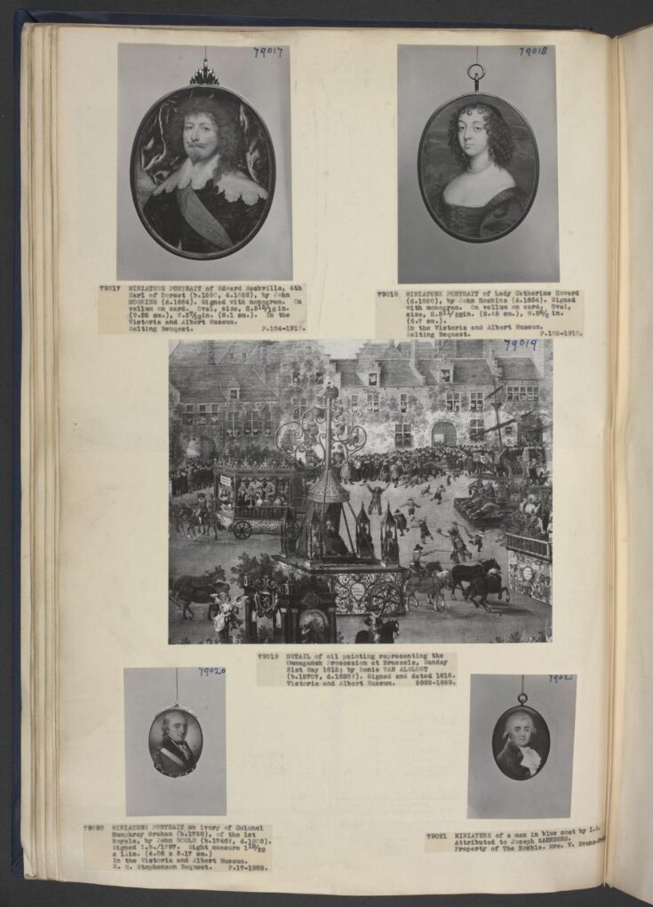 Portrait miniature of Colonel Humphrey Graham | John Bogle | V&A ...