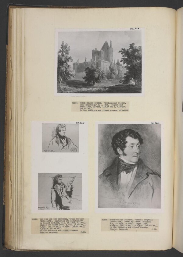 Thomas Campbell (1777-1844), sketched from life | Maclise, Daniel RA ...
