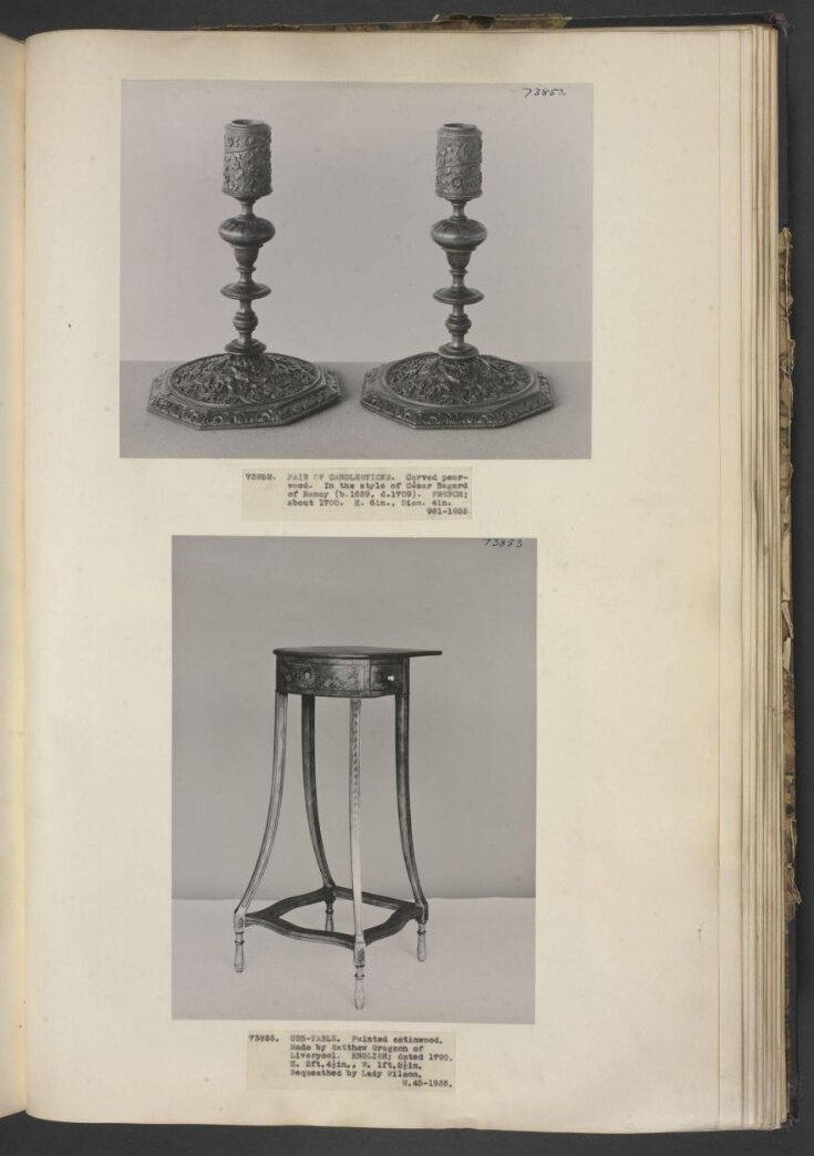Urn Table | Gregson, Mathew | V&A Explore The Collections