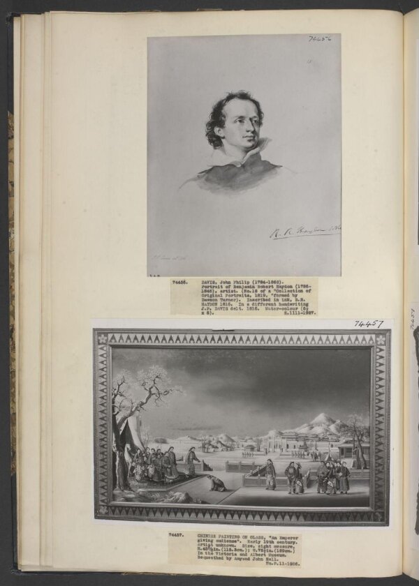 Benjamin Robert Haydon | Turner, Dawson | John Philip Davis | V&A ...