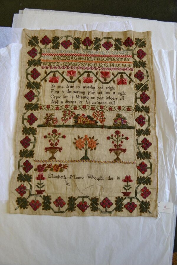 Sampler | Elizabeth Munro | V&A Explore The Collections