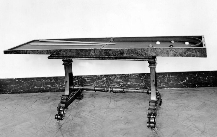 Bagatelle Table and Equipment | Unknown | V&A Explore The Collections