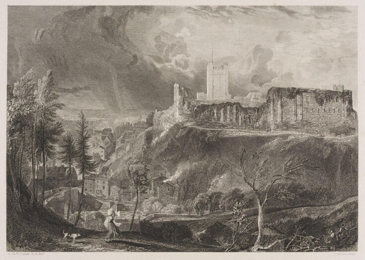 Engraving from Whitaker's 'History of Richmondshire' | John Wykeham ...