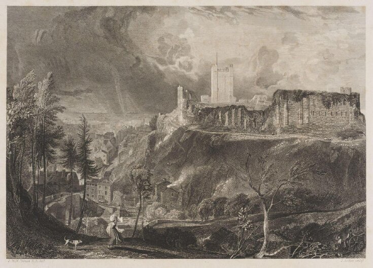 Engraving from Whitaker's 'History of Richmondshire' | John Wykeham ...